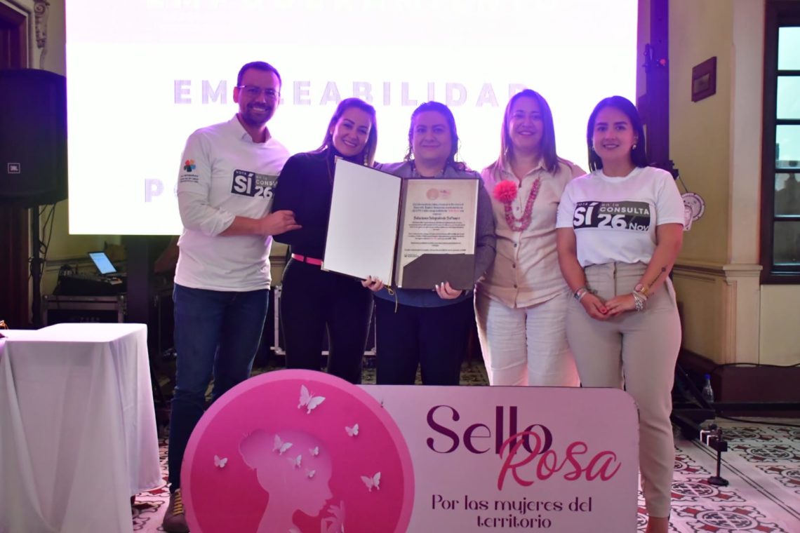 22 empresarios recibieron la distinción 'Sello Rosa', por contratar ...