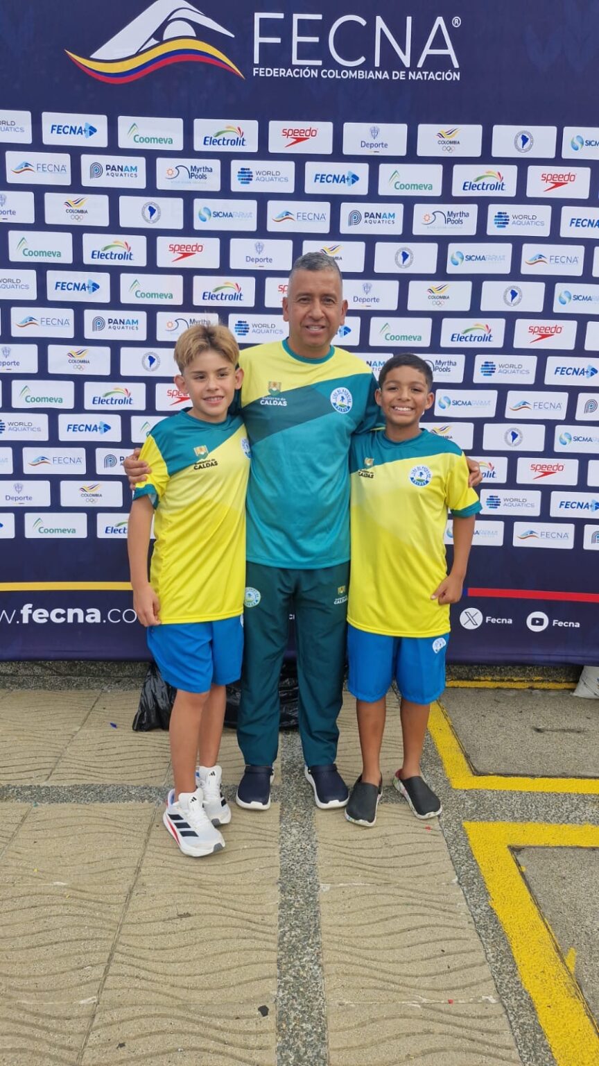 Caldas brilló en el Nacional Infantil de Natación, una de las ...